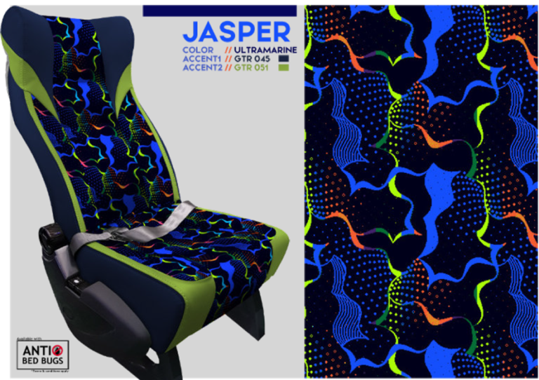 Transport Moquette Fabric - Gracetech